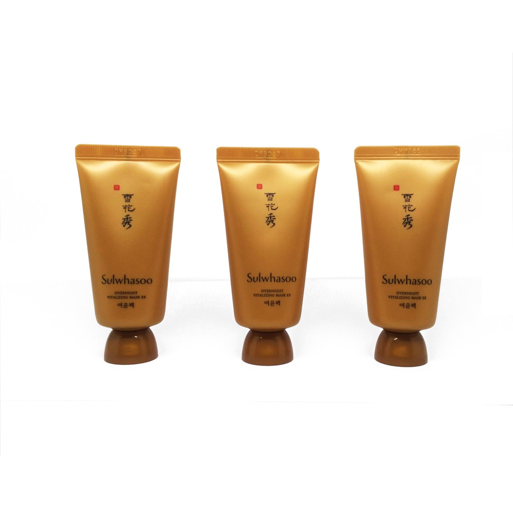 Sulwhasoo Overnight Vitalizing Mask Ex Trial Size X 3pcs | Shopee Singapore