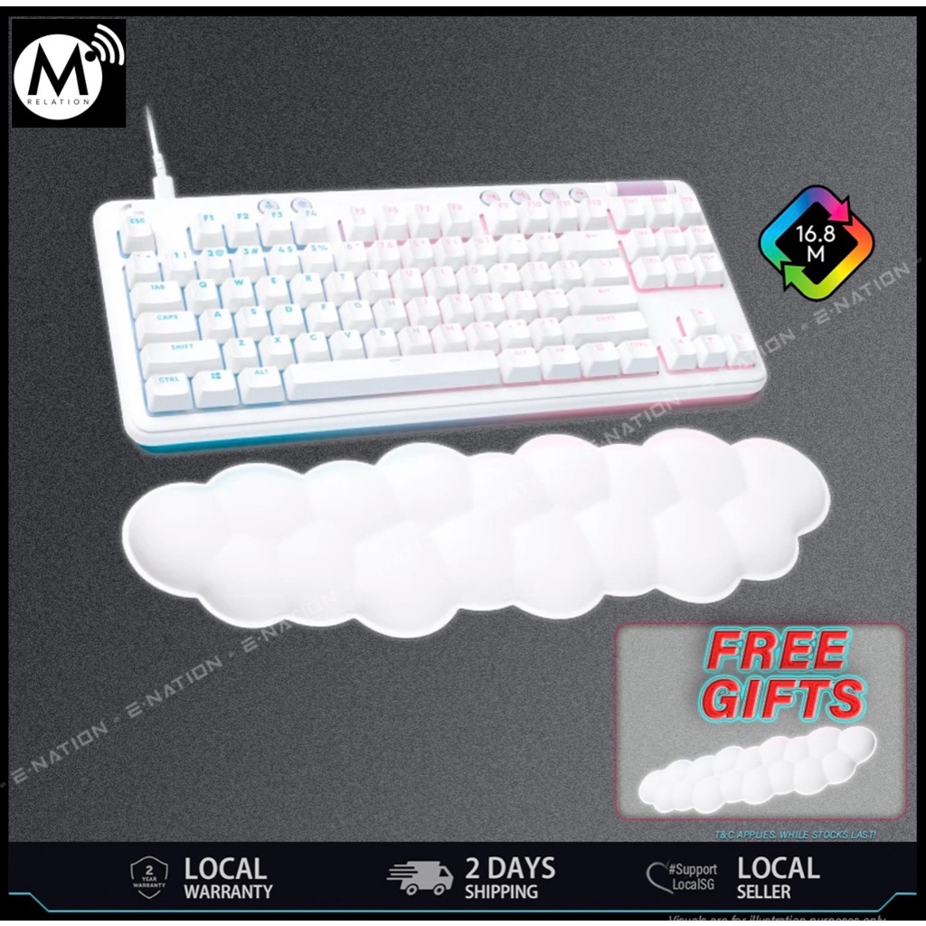 Logitech G713 Wired Tenkeyless Mechanical Gaming Keyboard - Aurora ...