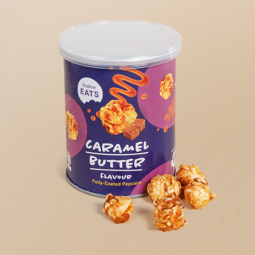 Tealive x Supremo : Caramel Butter Popcorn (40g) | Shopee Singapore