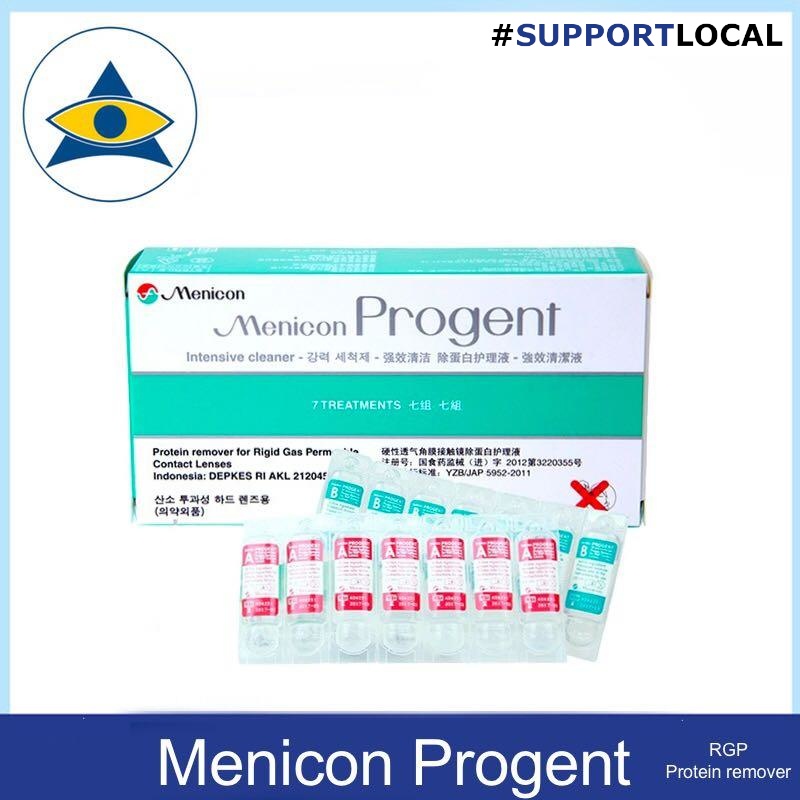 Menicon Progent Protein Remover RGP hard lens solution | Shopee Singapore