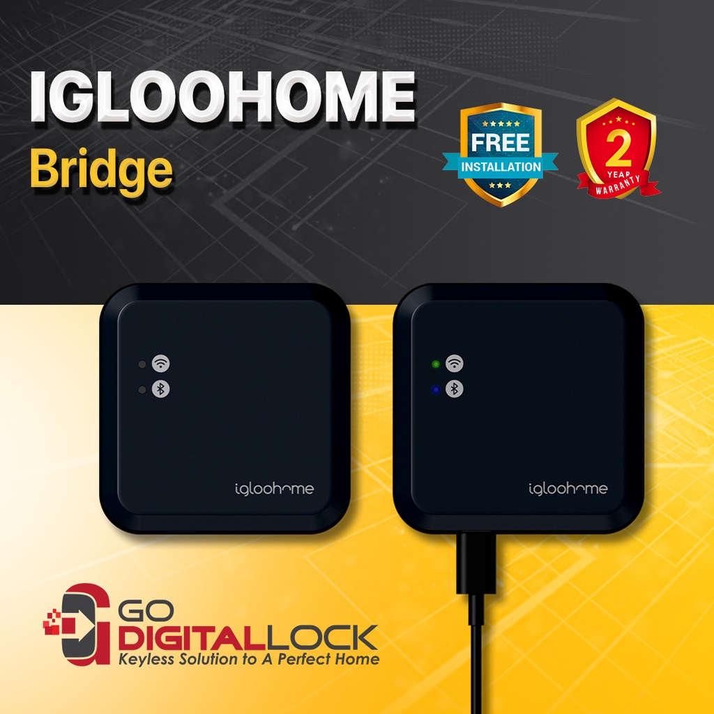Igloohome Bridge | Add-on for igloohome smart lock | Control your locks ...