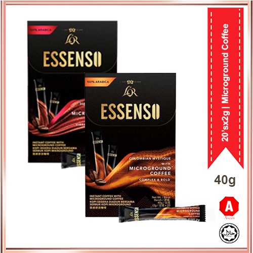 L'OR ESSENSO Microground Instant Pure Coffee Colombian / Sumatran ...