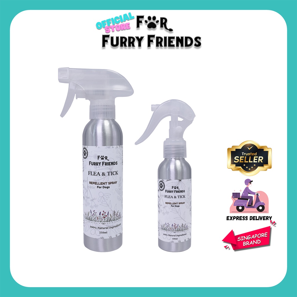 (For Furry Friends) Flea & Tick Repellent Spray (For Dogs Only ...