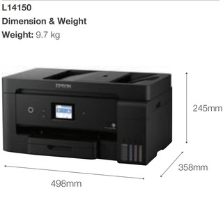 Epson L14150 Business A3+ Wi-Fi All-in-One EcoTank Ink tank Inkjet ...