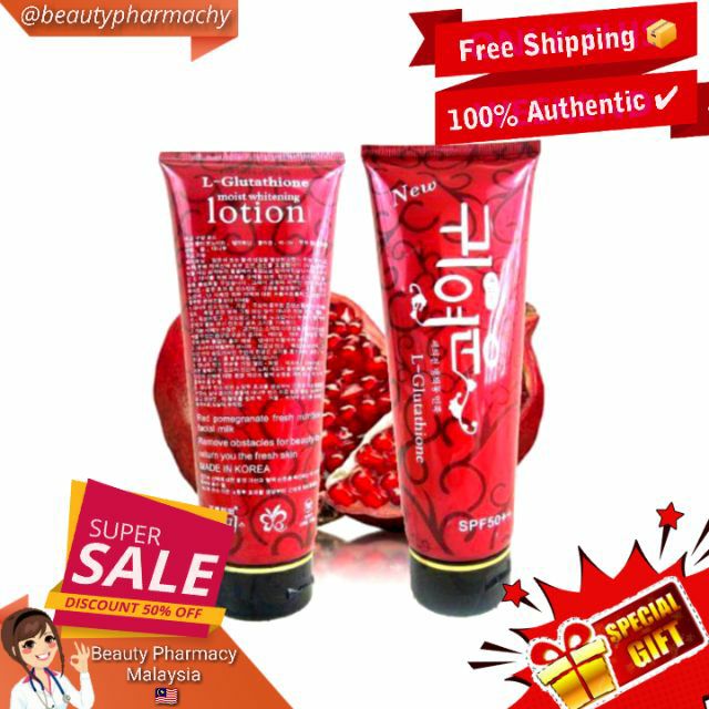 RED POME WHITENING LOTION KOREA | Shopee Singapore