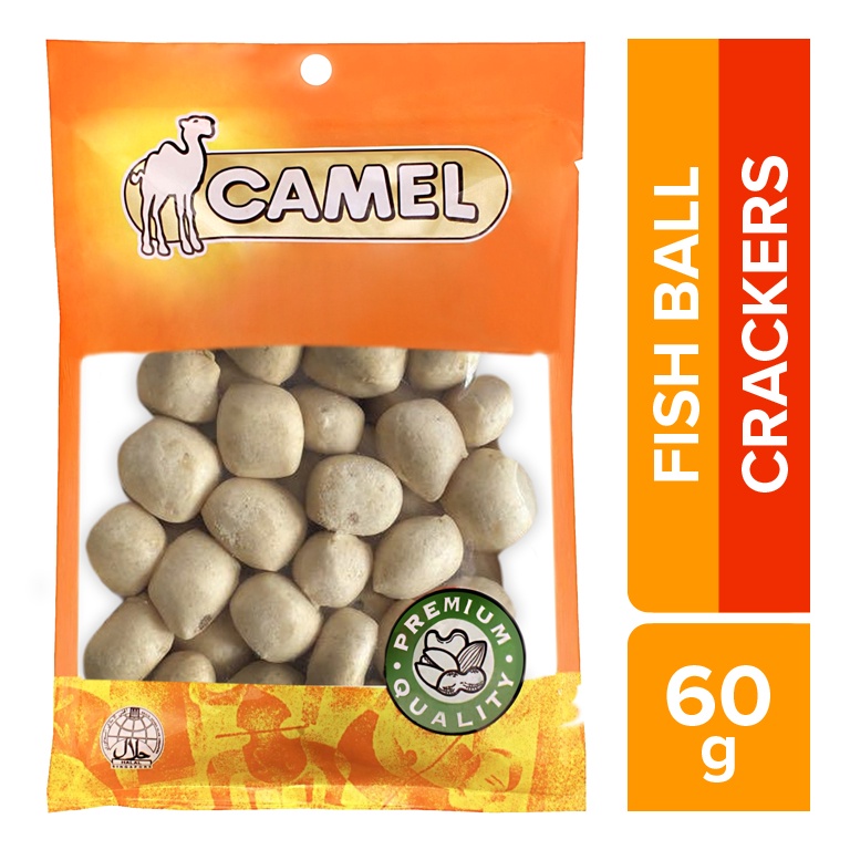 Camel Fish Ball Crackers 60g | Shopee Singapore
