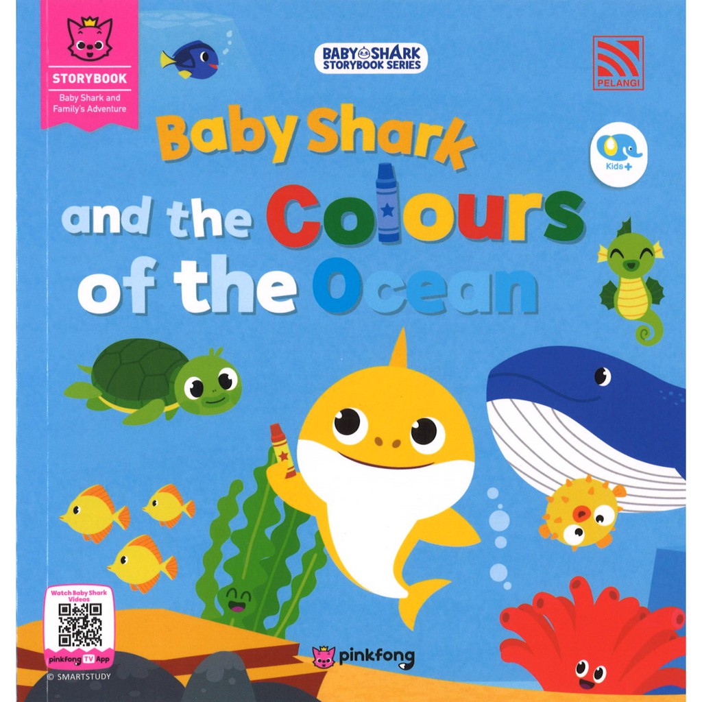 Baby Shark Storybook Series: Baby Shark and The Colours of the Ocean ...