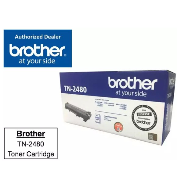 Brother TN-2480 Original Black Toner Cartridge | Shopee Singapore