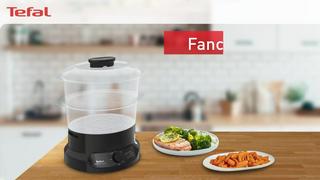 Tefal New Minicompact Steamer 2 Tier 6L VC1398 | Shopee Singapore