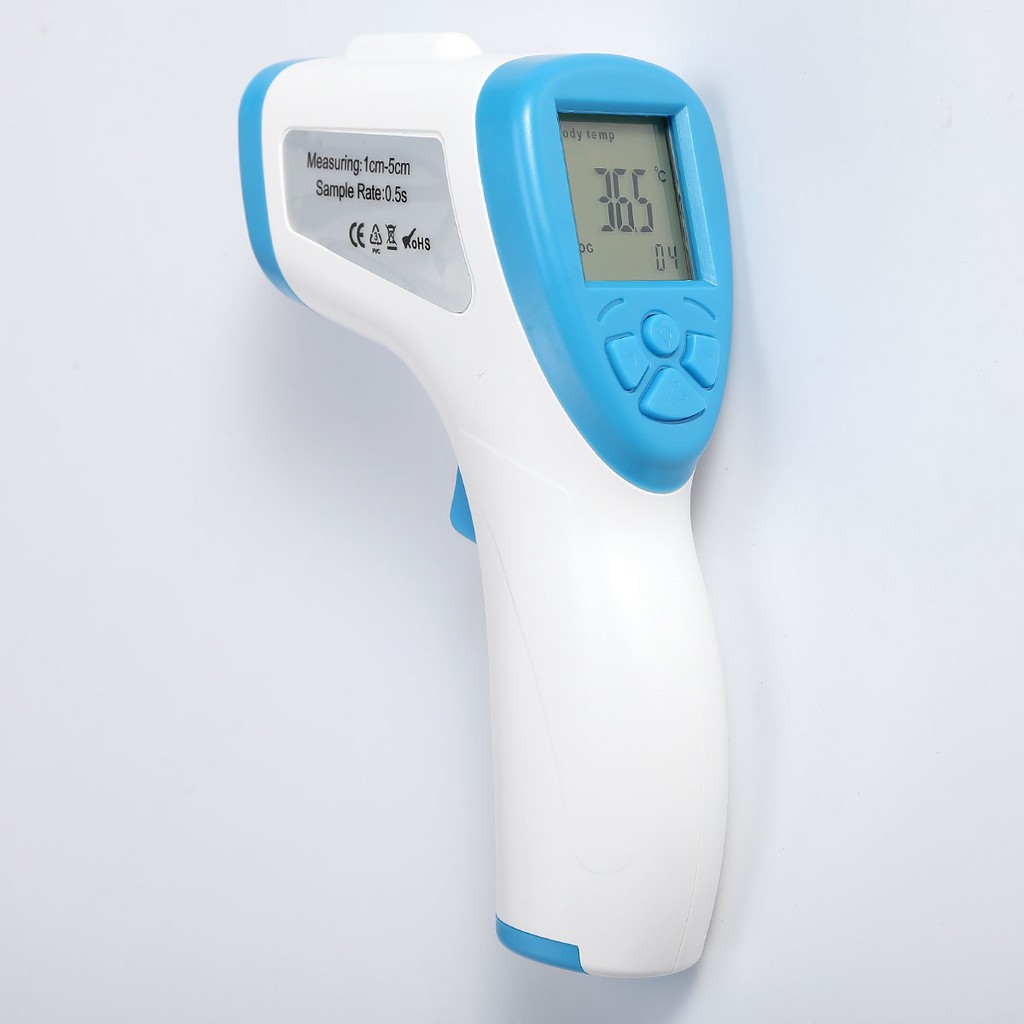 Noncontact Infrared Foreheadskin Thermometer In Children