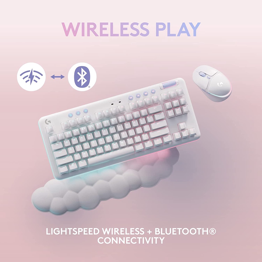 Logitech G715 Wireless Tenkeyless Mechanical Gaming Keyboard - Aurora ...