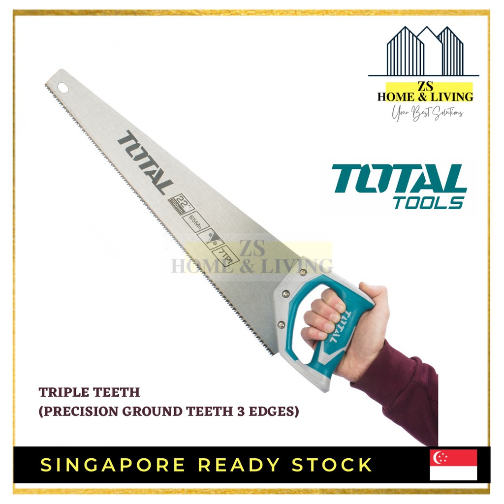 Total Hand Saw (Wood Cutting) WOOD SAW SAW CUTTER | Shopee Singapore