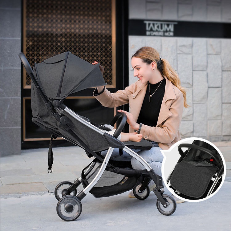 [iDS] Luxurious Self-Folding Stroller, Baby Carriage, Lightweight ...