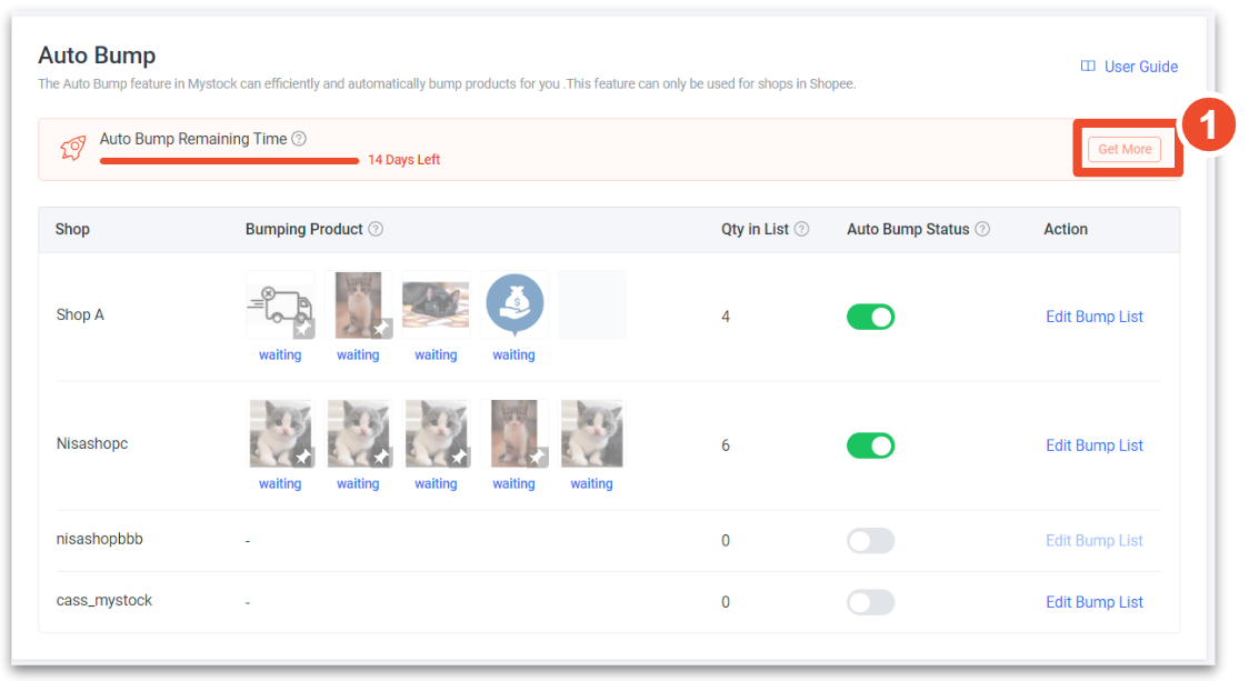 MyStock: How to auto bump? | Shopee MY Seller Education Hub