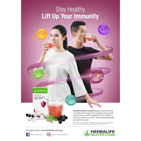 Herbalife Nutrition ImmuLift (10 Sachets per box) | Shopee Singapore