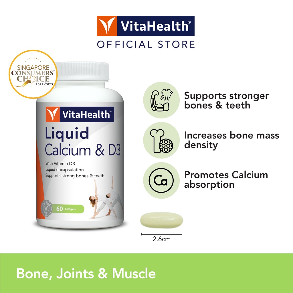 Liquid Calcium & D3 60s/240s [EXP12-2024/05-2025] - Support strong ...