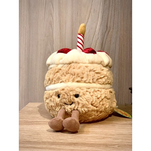 Jellycat Amuseable Birthday Cake Stuffed Soft Plush Toy BNWT Cute Rare ...