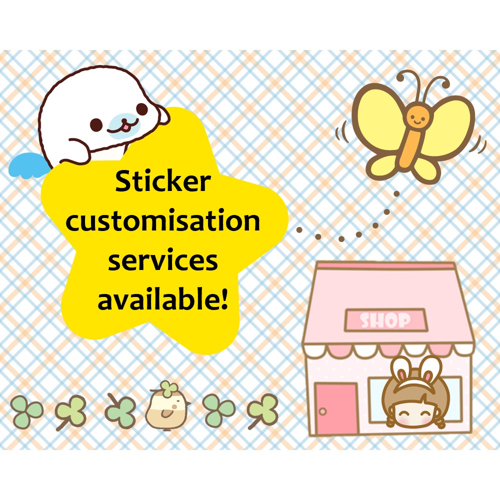 Sticker customisation | Shopee Singapore