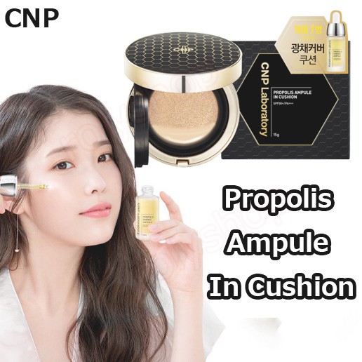 [CNP laboratory] Propolis ampoule cushion 15g+refill15g | Shopee Singapore