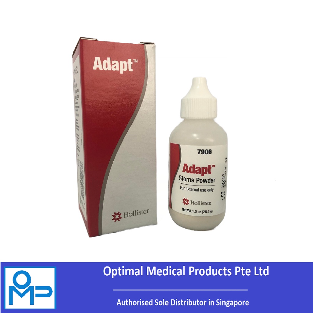 Hollister 7906 Adapt Powder 28g Puff Bottle (Ostomy Product) | Shopee ...