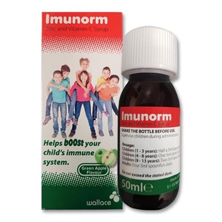Immunorm Vitamin C Syrup 150ml - Vitamin C 100mg and Zinc 10mg | Shopee ...