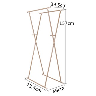 JINSHENG X-shaped clothes hanger can be used in outdoor and indoor ...