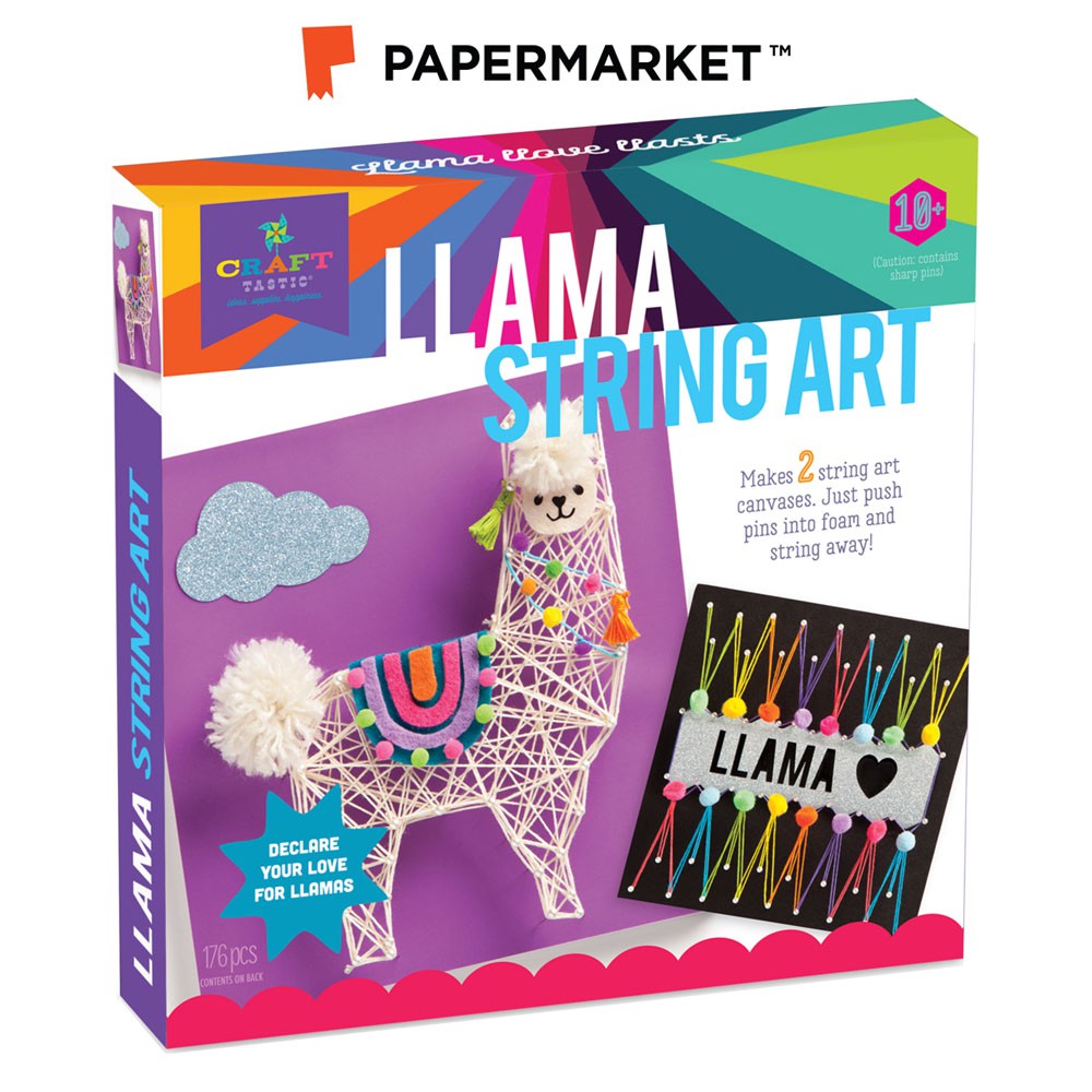 DIY Craft Kits For Kids Llama String Art Kit Projects Creative Gift Set ...