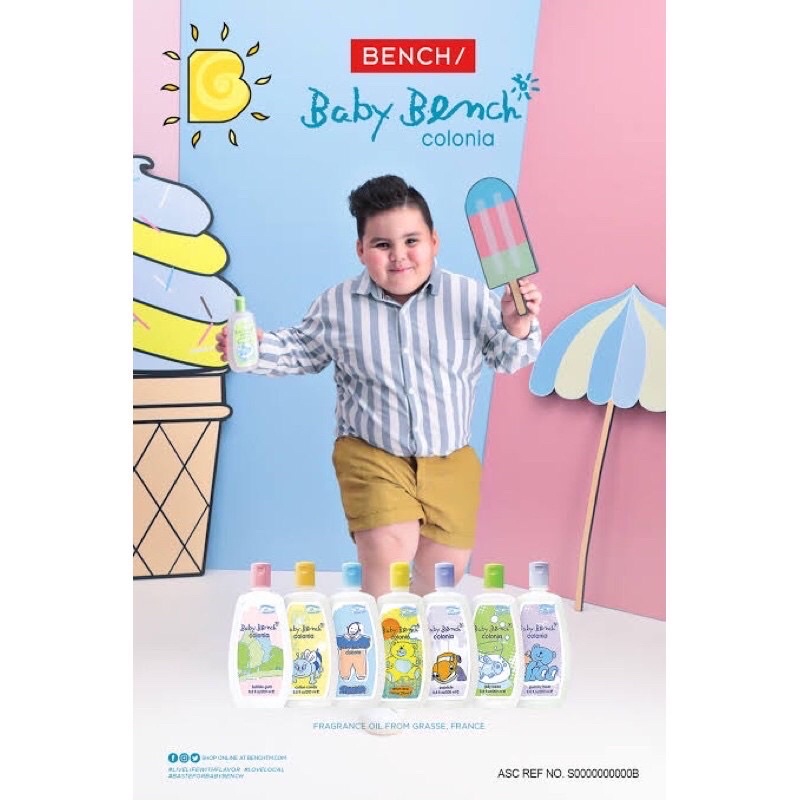 BABY BENCH COLONIA Baby Cologne Bubble Gum Popsicle | Gummy Bear | Ice ...