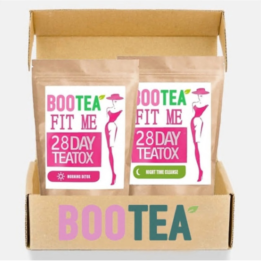 BOOTEA Herbal Detox Tea 28 Days Thin Belly Tea Crude Effective Fat ...