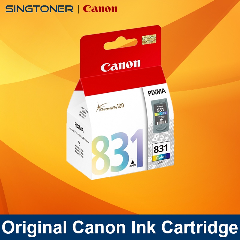 Canon PG-830 Black CL-831 Color Ink Cartridge | Shopee Singapore