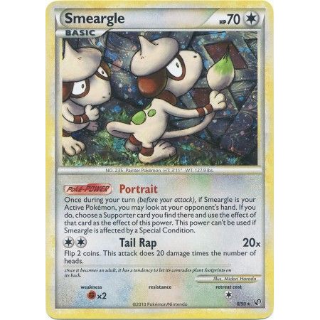 Smeargle [8/90] - Heart Gold Soul Silver: Undaunted Pokémon Trading ...