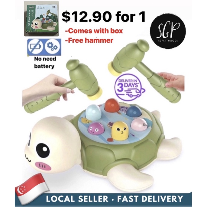 counting toy maths game whack a mole hammer game interactive toddler ...