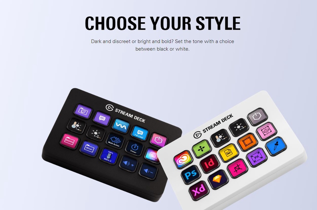Elgato Stream Deck MK.2-Tactile Control Interface, 15 Customizable LCD ...