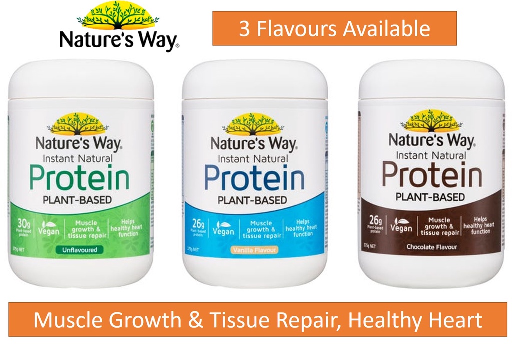 Nature's Way Instant Natural Protein Plant-Based 375g | Shopee Singapore