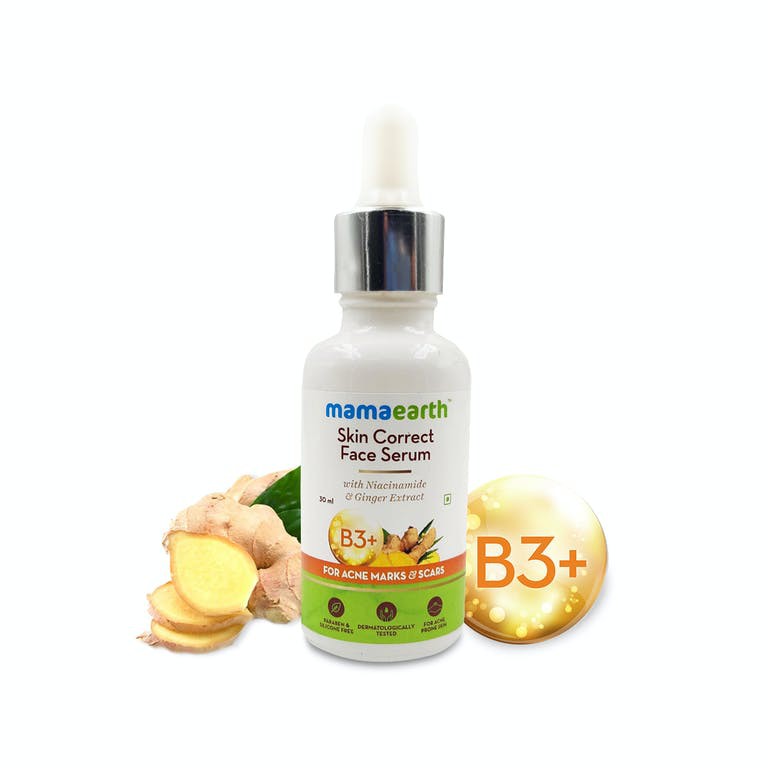 Mamaearth Skin Correct Face Serum With Niacinamide And Ginger Extract