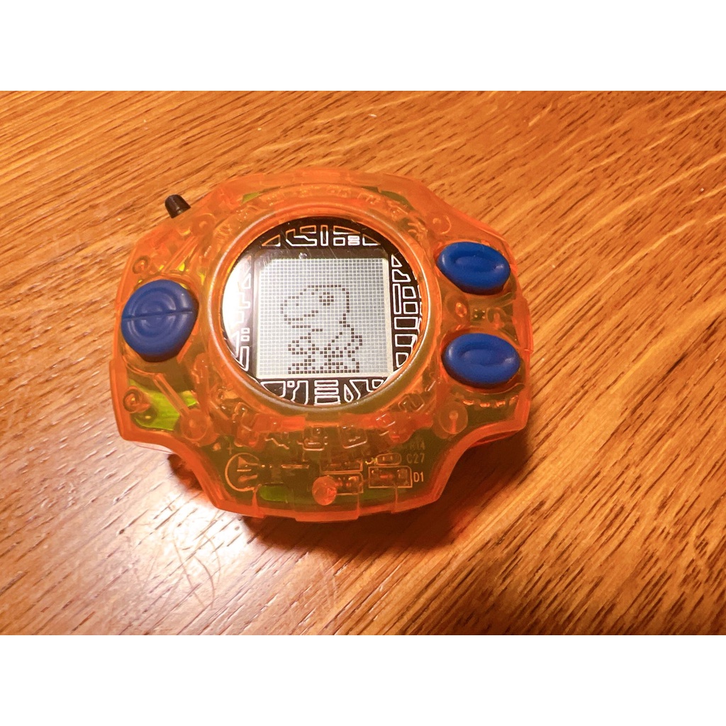 Digimon Digivice 1999 Orange Bandai Virtual Pet Electronic Game belt ...