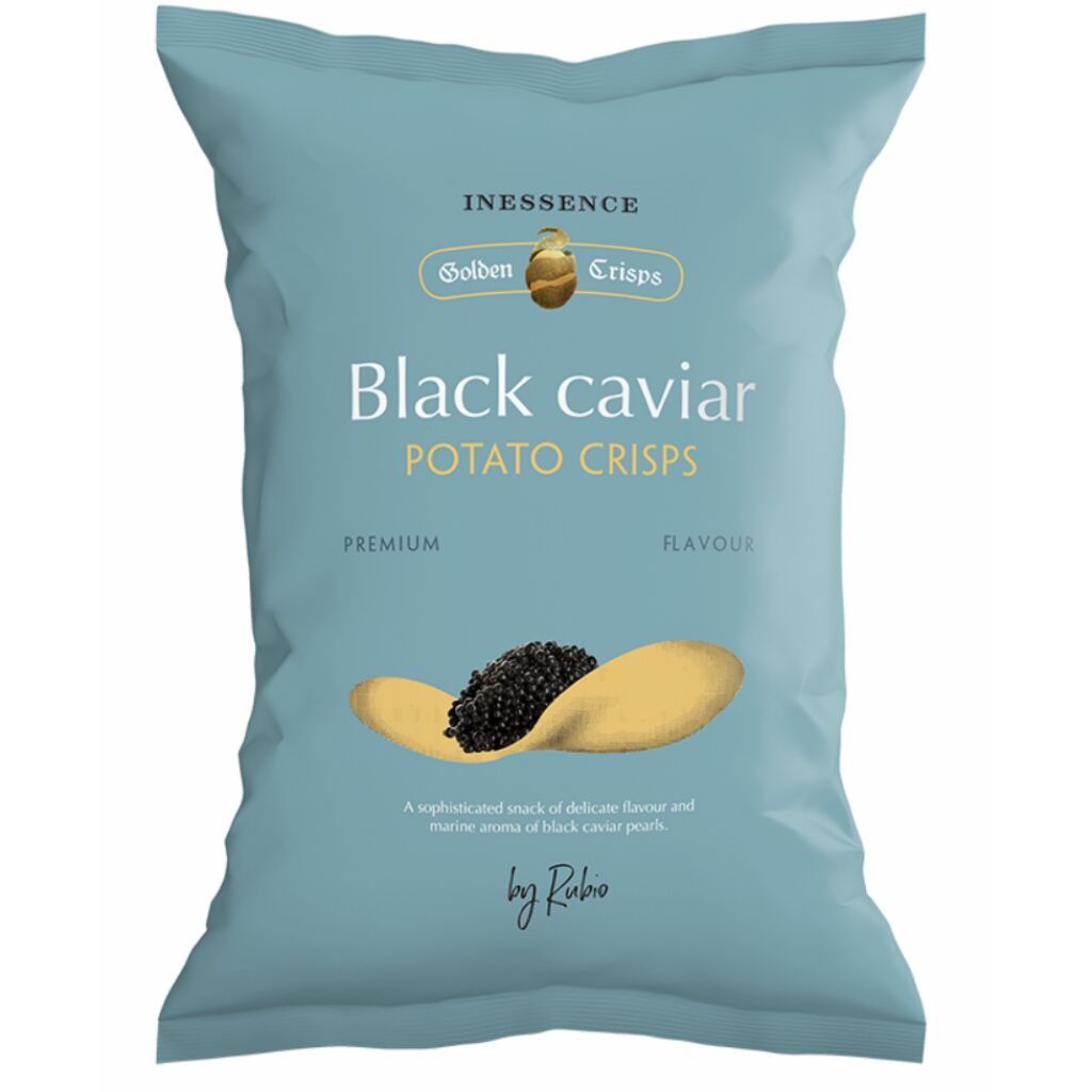 Premium Potato Chips/ Crisps Snack - Black Caviar, Inessence Golden ...