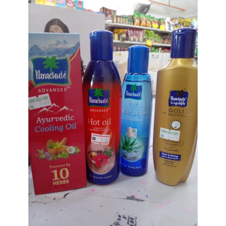 PARACHUTE ADVANSED HAIR OIL(COCONUT OIL) | Shopee Singapore