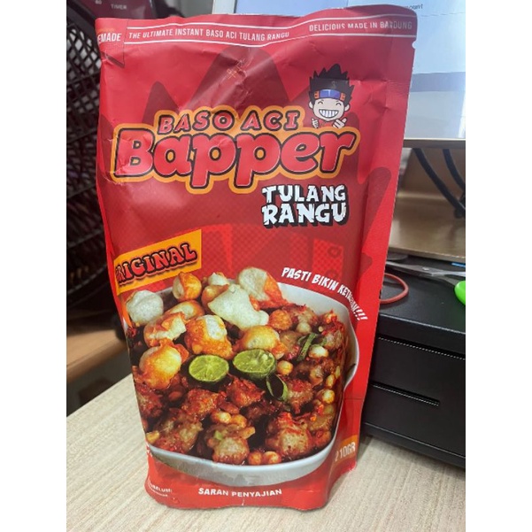 Baso Aci Bapper (new packaging) 210g-bundle of 2 | Shopee Singapore