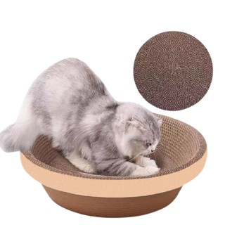 Cat Scratcher Scratching Bowl, Cat Scratch Bowl, Pet Scratch Board Bowl ...