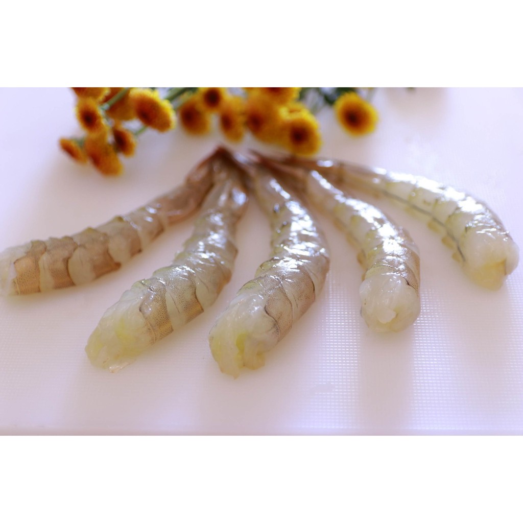 Cs Prawn Vannamei 41 50 Peeled With Tail On 1kg Shopee Singapore