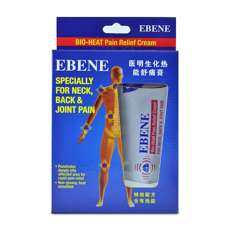 EBENE Bio-Heat Extra Strength Pain Relief Cream 50g | Shopee Singapore