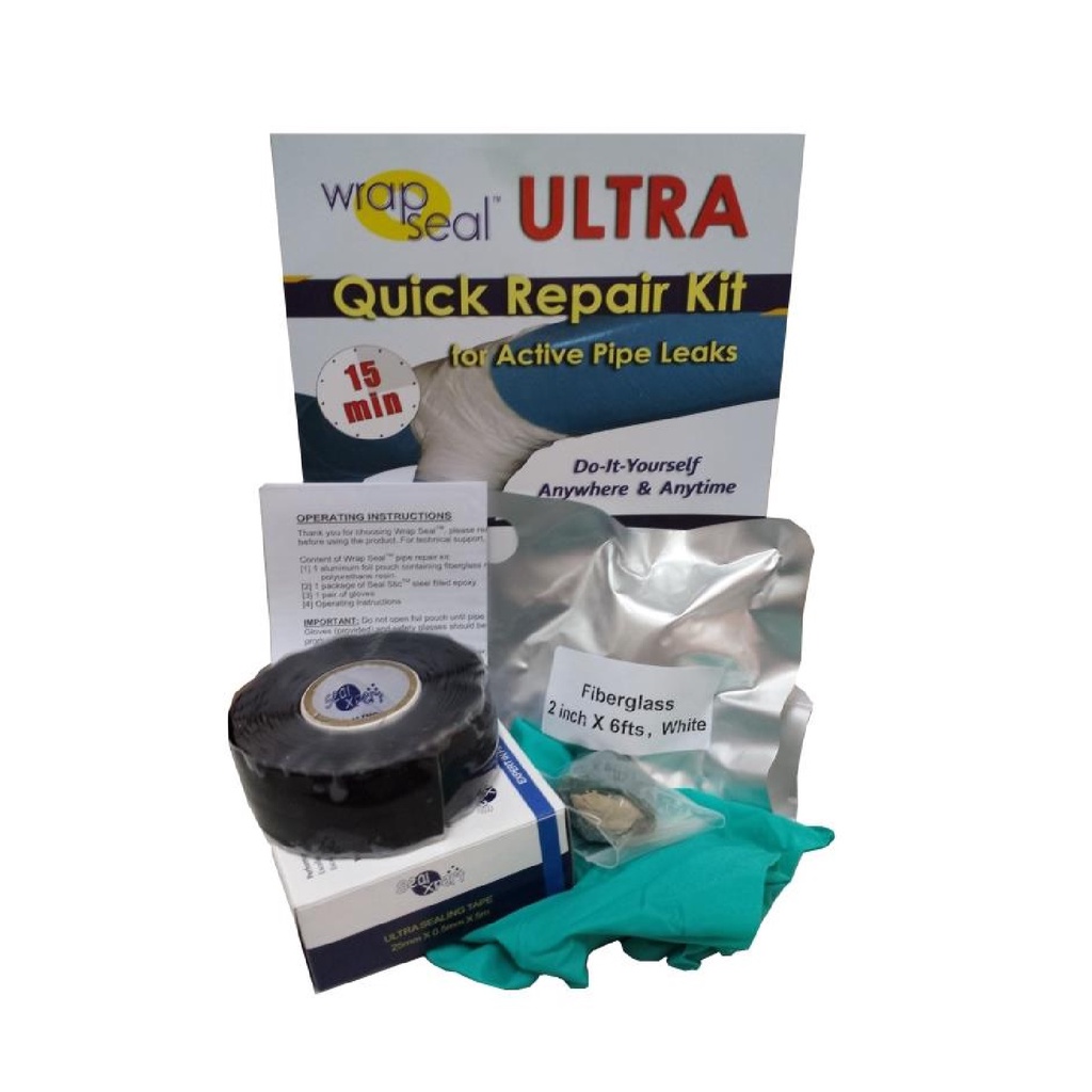 SealXpert Ultra Wrap Seal Quick Repair Kit For Pipe Leaks | Shopee ...