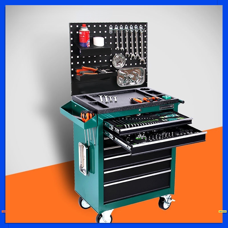 Auto Repair Tool Cart Hardware Tool Box Repair Tool Cart Auto Tool ...