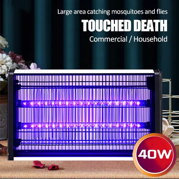 New LED Light Night Light Electric Insect Killer Fly Bug Mosquito Trap ...