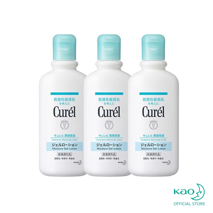 Curel Moisture Gel Lotion 220ml [Bundle of 3] | Shopee Singapore