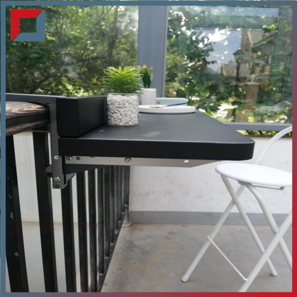 Balcony Folding Table Hanging Wall-mounted Leisure Table Folding Table ...