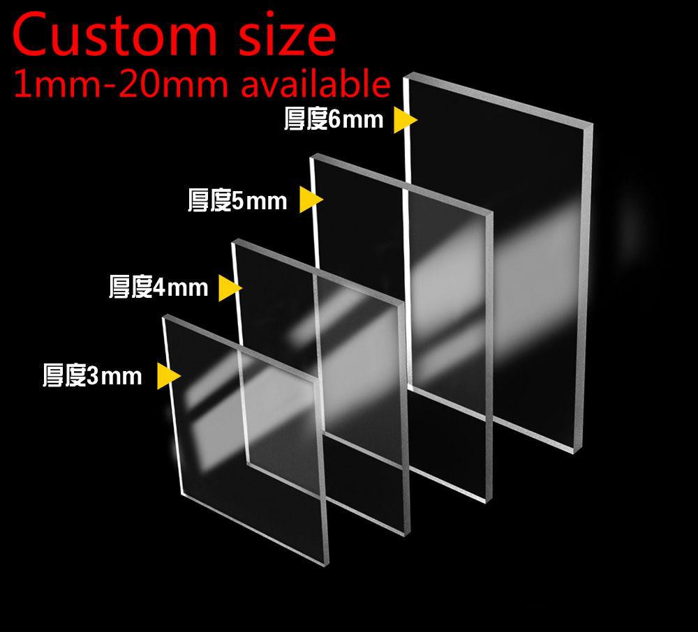 Plexiglass Sheet Sizes - Glass Designs