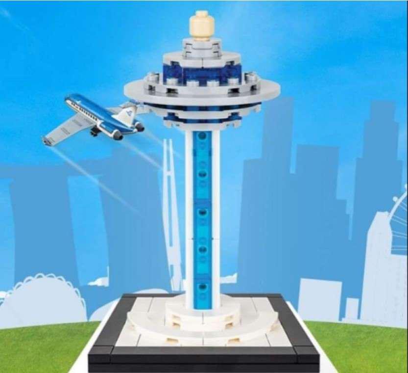 LEGO Limited Edition Changi Airport Control Tower | Shopee Singapore