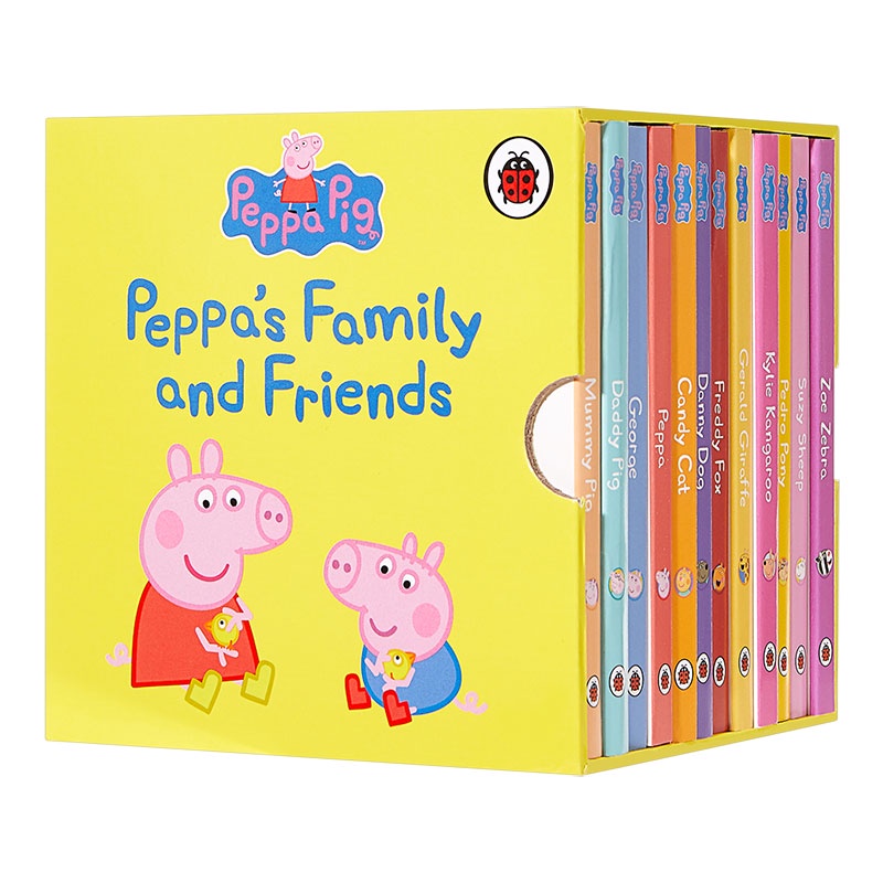 Original Peppa Pig Family and Friends (12 Board Book) | Shopee Singapore